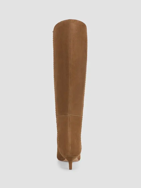 Veronica Beard Lisa 45mm Suede Boots