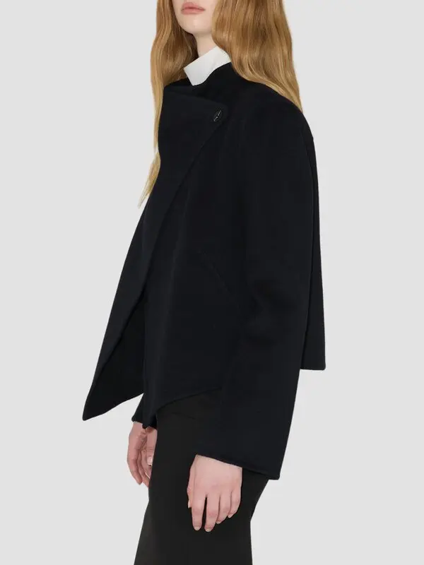 Soia & Kyo Bree Double-face Wool-nylon Wrap Jacket