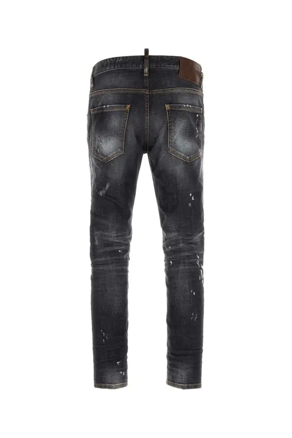 Dsquared2 Graphite Stretch Denim Jeans