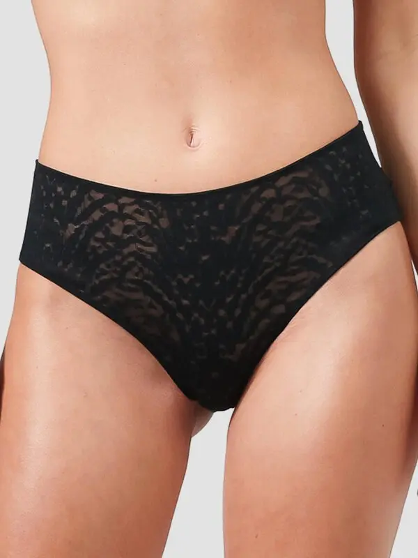 Wolford Animalier Lace Retro Hipster Brief