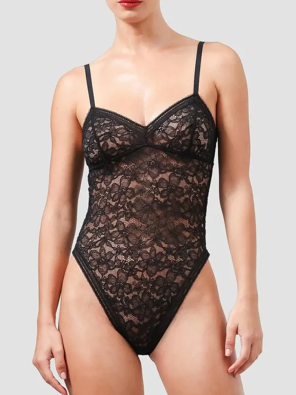 Wolford Graphic Lace Wireless Bodysuit