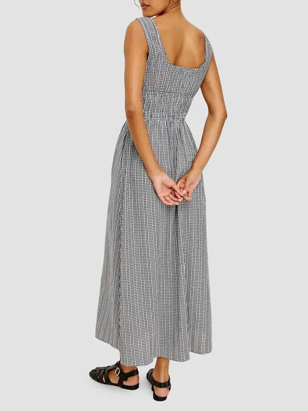 Rails Jordie Gingham Maxi Dress