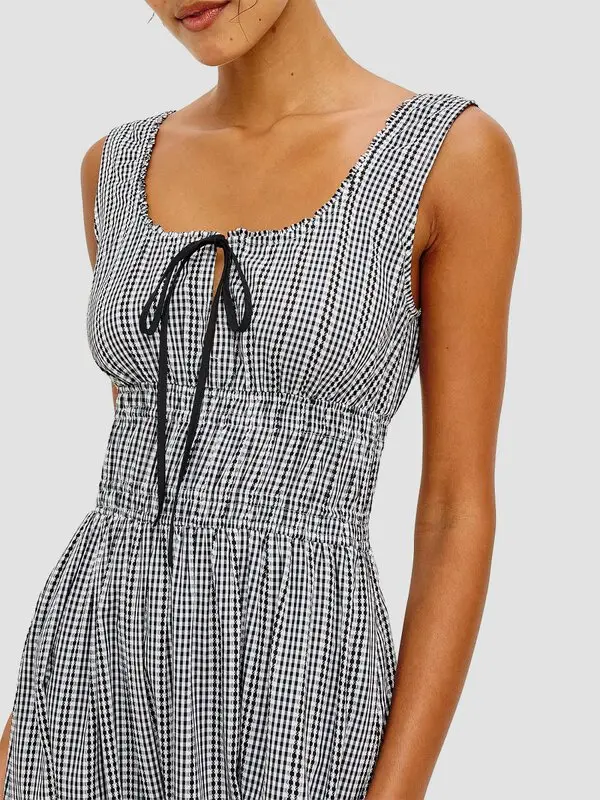 Rails Jordie Gingham Maxi Dress