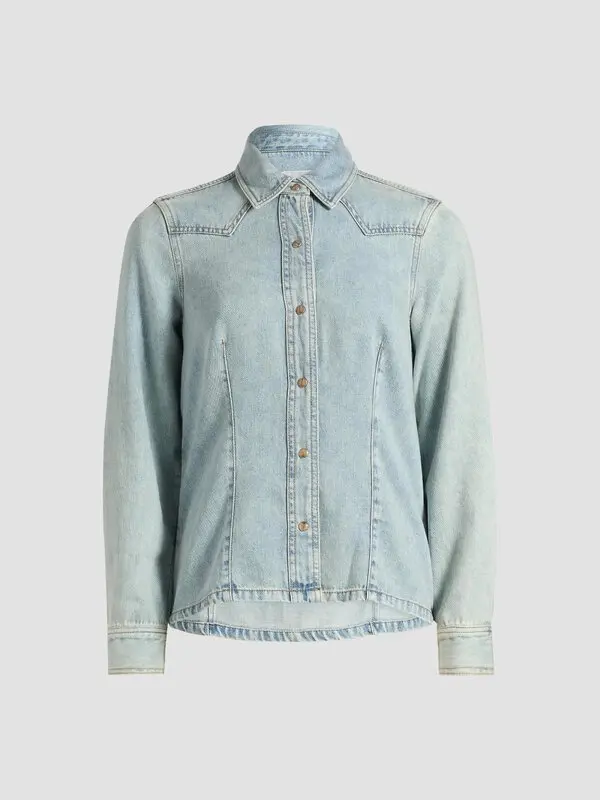 Rails Taiana Snap-front Cotton-blend Shirt