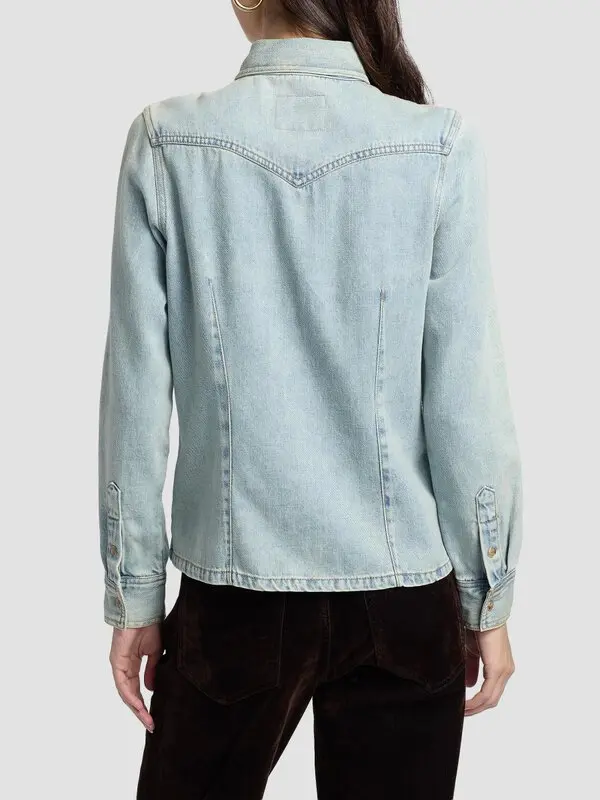 Rails Taiana Snap-front Cotton-blend Shirt