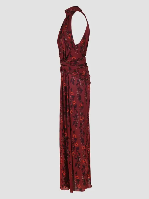 Johanna Ortiz Excepcionalidad Silk Maxi Dress