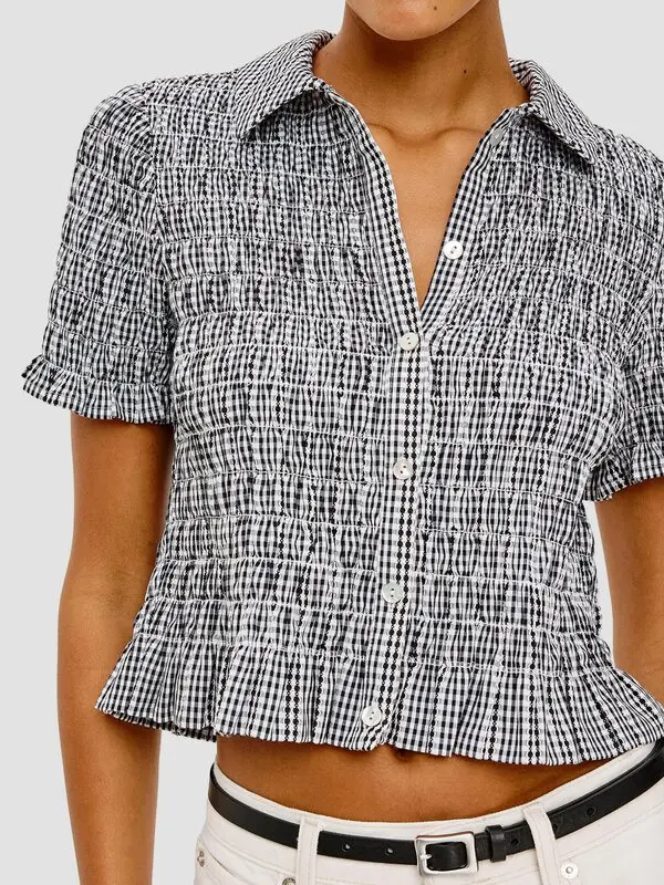 Rails Alton Gingham Smock Shirt