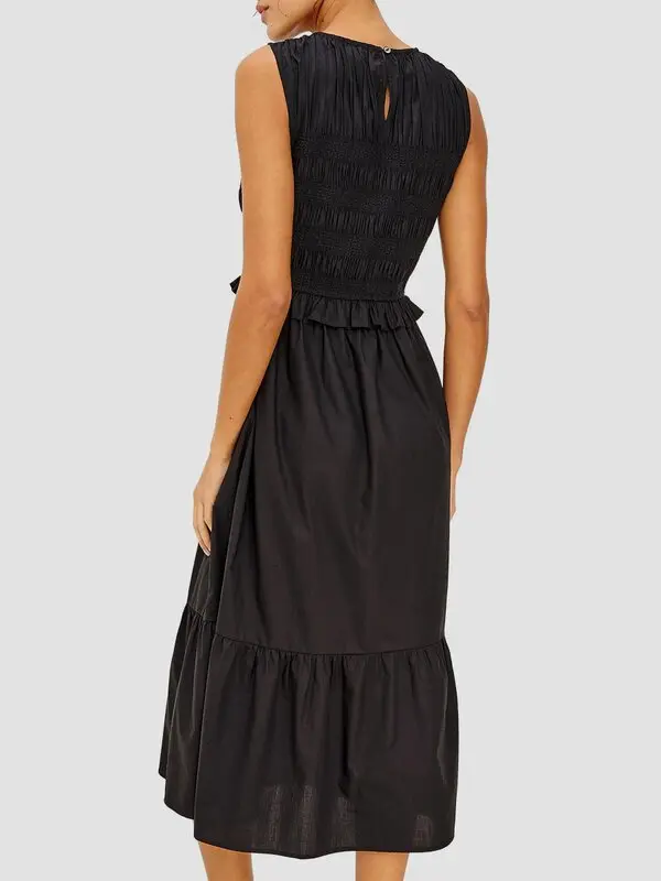 Rails Rialto Smocked Midi-dress