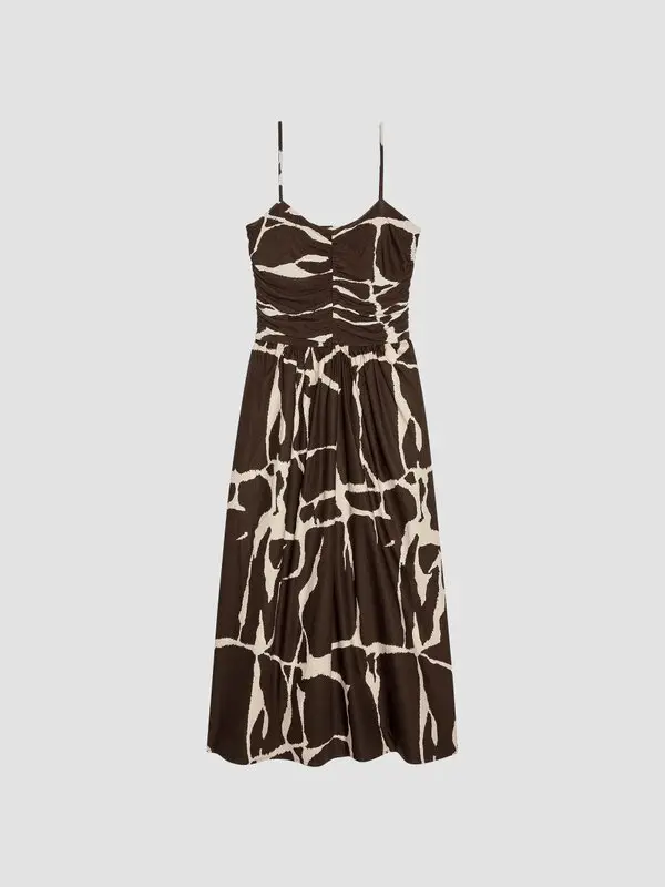 Rails Fisher Printed Midi-dress - Terra