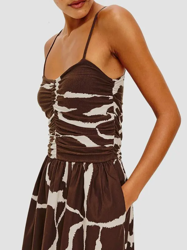 Rails Fisher Printed Midi-dress