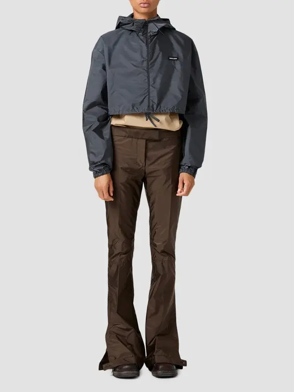 Miu Miu Technical Fabric Wind-breaker
