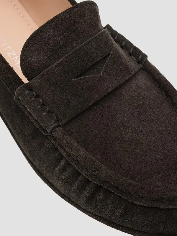 STUART WEITZMAN Spencer Suede Loafers - Shadow