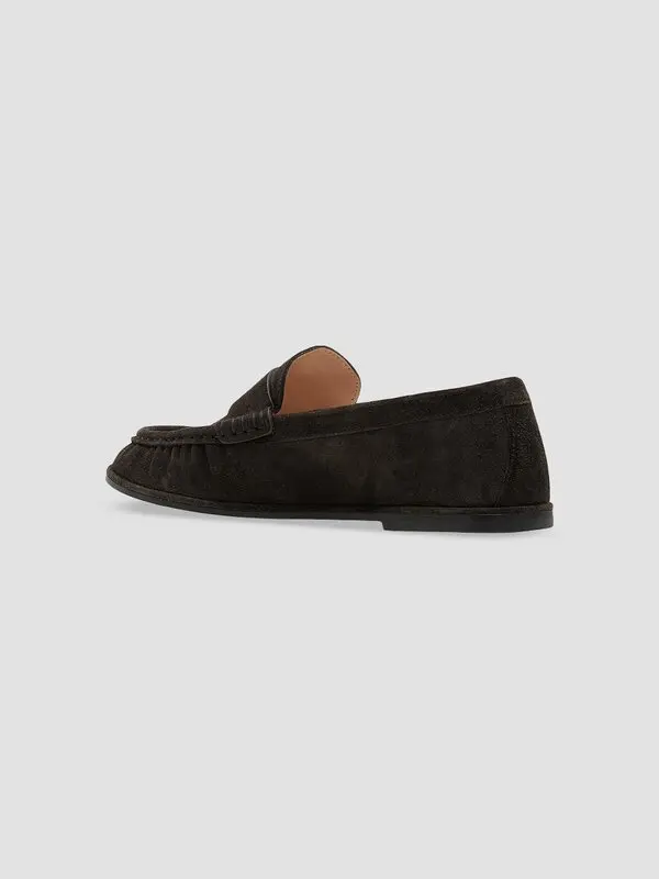 STUART WEITZMAN Spencer Suede Loafers - Shadow