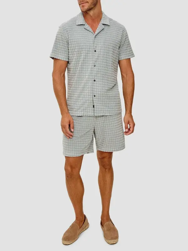 Rails Maverick Silverline Grid Camp Shirt