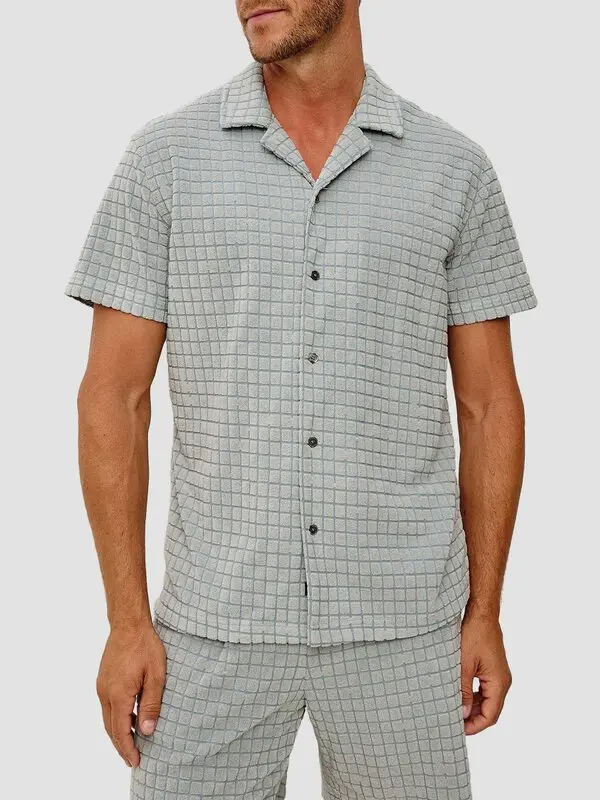 Rails Maverick Silverline Grid Camp Shirt