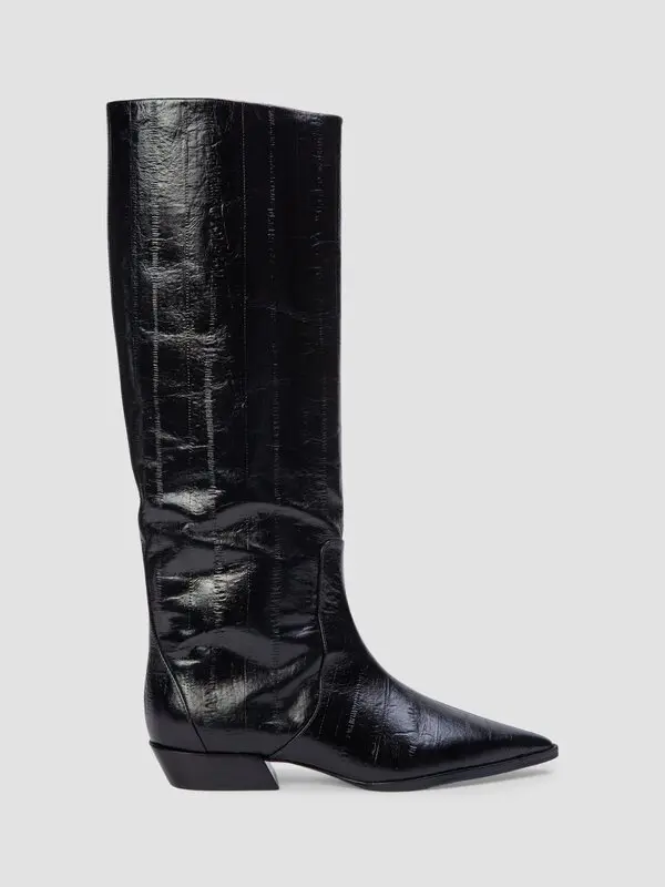 BLACK SUEDE STUDIO Aero Printed Boots