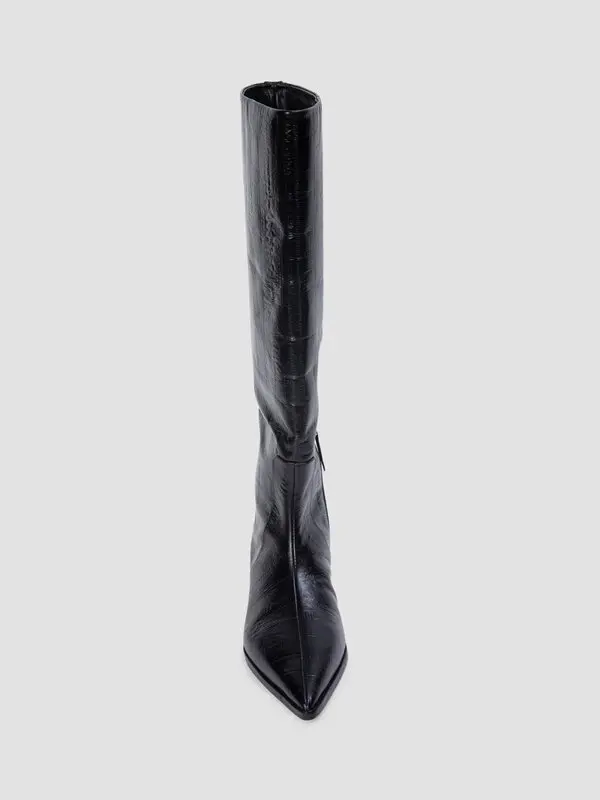 BLACK SUEDE STUDIO Aero Printed Boots