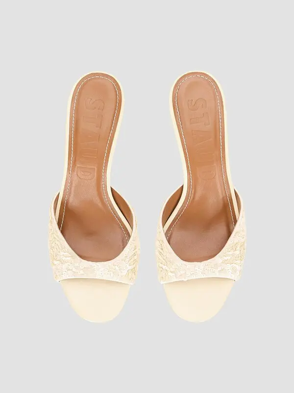 Staud Brigitte 55mm Sequin Sandals