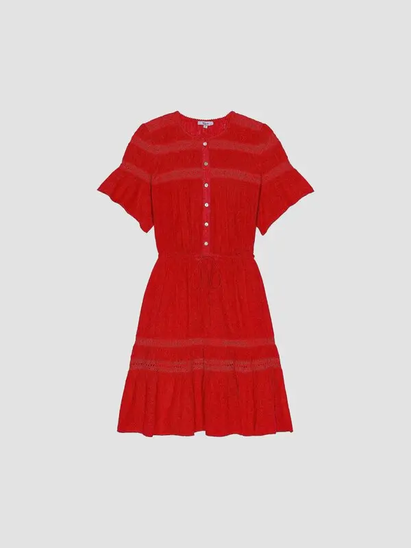Rails Winslow Linen-blend A-line Minidress