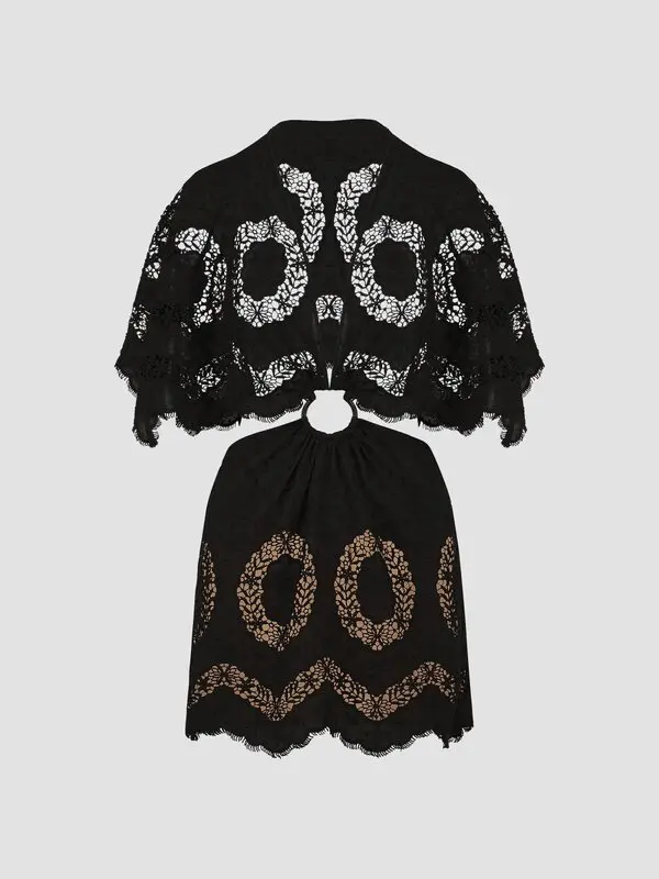 Johanna Ortiz Paradise Cotton Minidress
