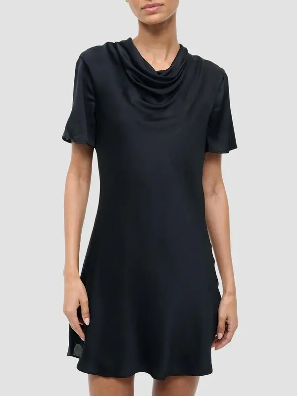 Staud Iris Stretch Silk Minidress