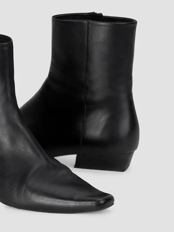 Staud Wally 25mm Leather Ankle Boots