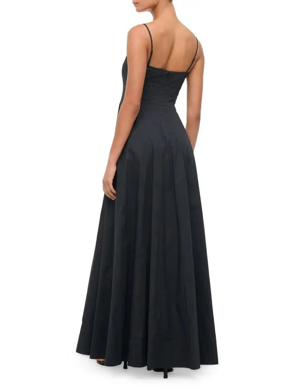 Staud Wylie Poplin Maxi Dress