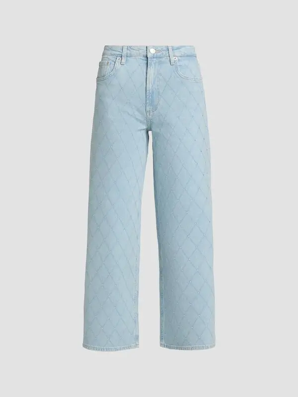 Rails Getty Cotton Straight-leg Crop Jeans