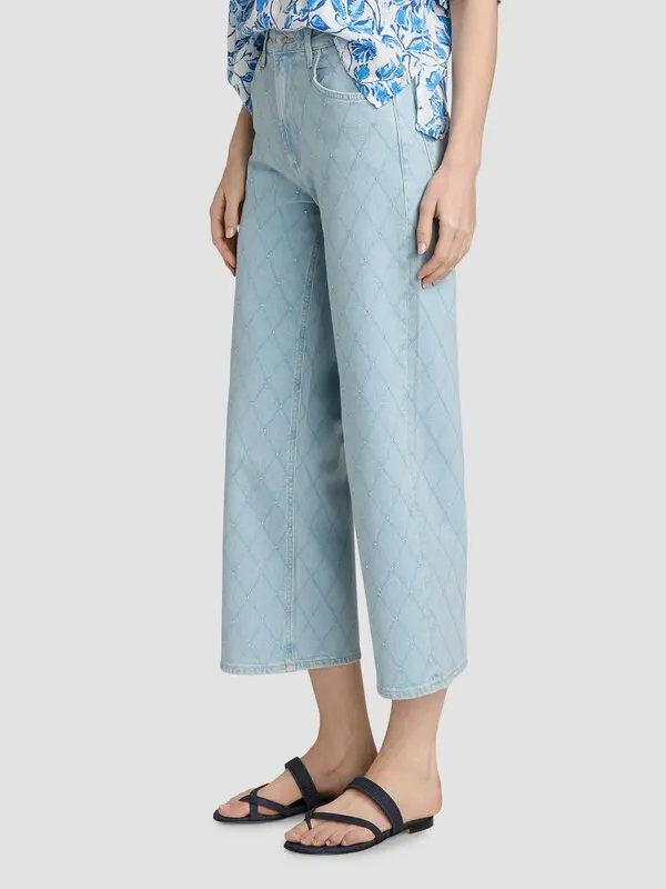 Rails Getty Cotton Straight-leg Crop Jeans