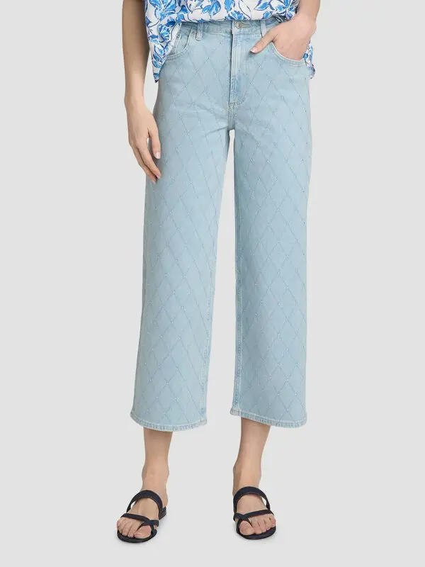 Rails Getty Cotton Straight-leg Crop Jeans