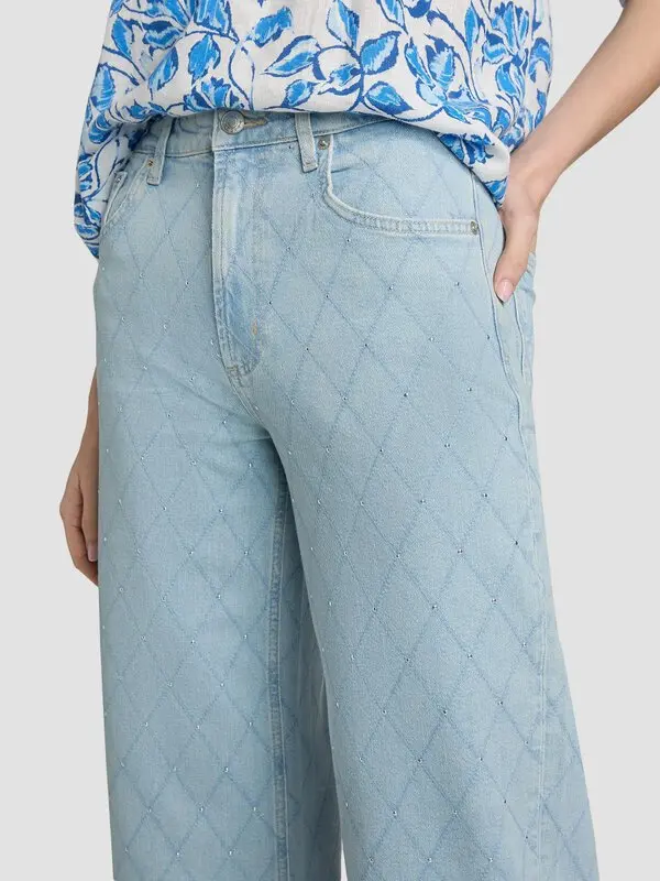 Rails Getty Cotton Straight-leg Crop Jeans