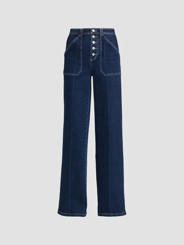 Cinq À Sept Tailors Crease High-rise Wide-leg Pants