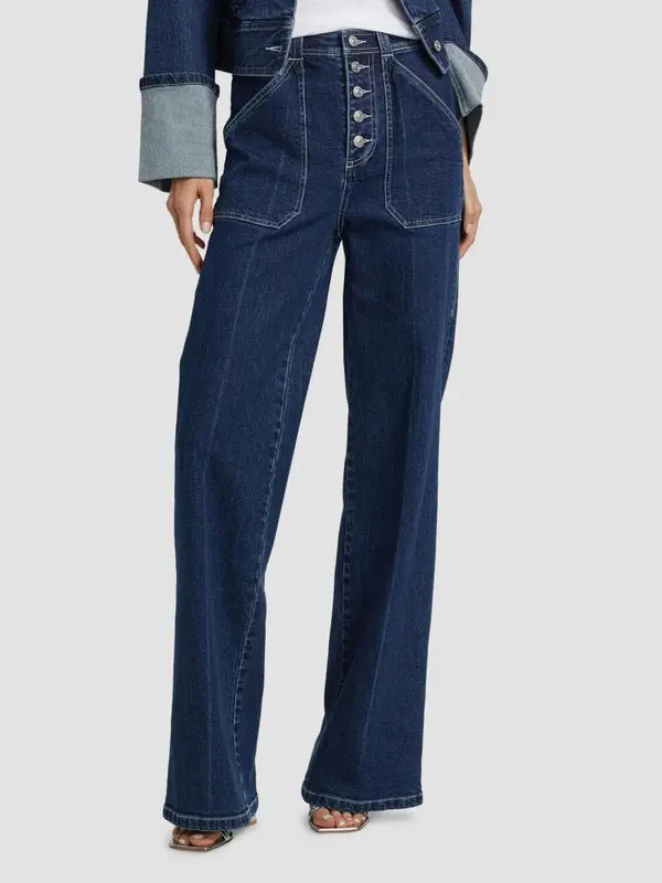 Cinq À Sept Tailors Crease High-rise Wide-leg Pants
