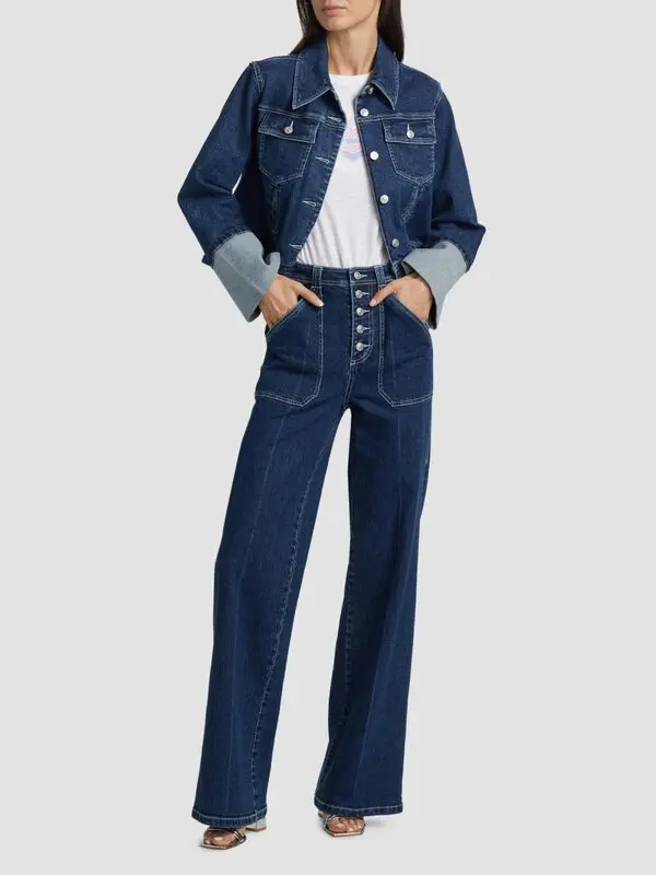 Cinq À Sept Tailors Crease High-rise Wide-leg Pants