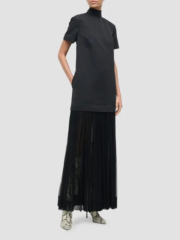 Staud Pia Two-tone Maxi Dress