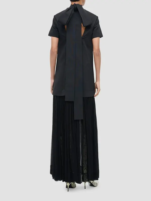 Staud Pia Two-tone Maxi Dress