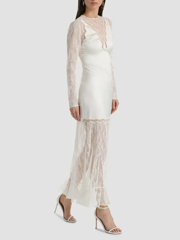 Simkhai Alicia Lace Midi-dress