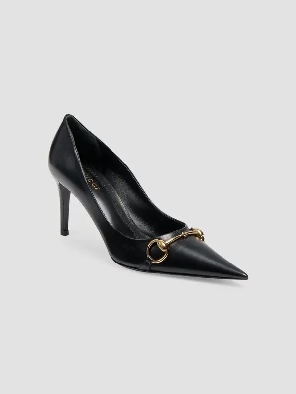 Gucci Donna 80mm Leather Pumps