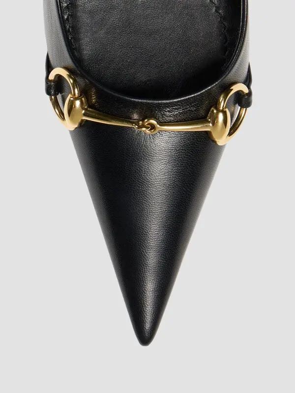 Gucci Donna 80mm Leather Pumps