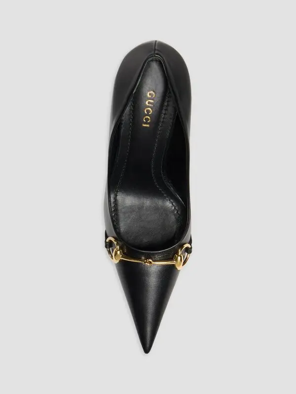 Gucci Donna 80mm Leather Pumps