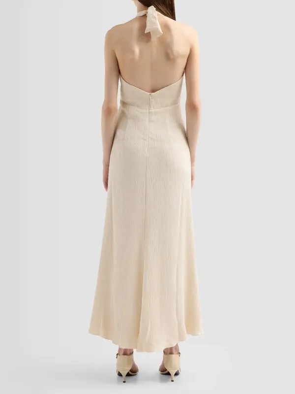 Johanna Ortiz Celeste Crinkle Ankle Dress