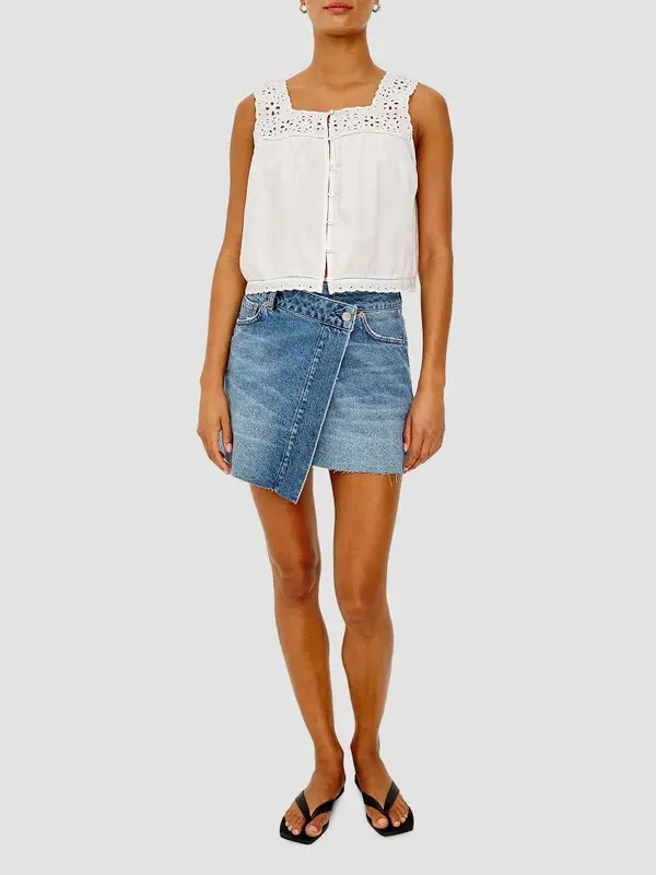 Rails Huntington Denim Miniskirt