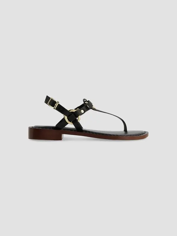 Bernardo Tuni T-strap Sandals