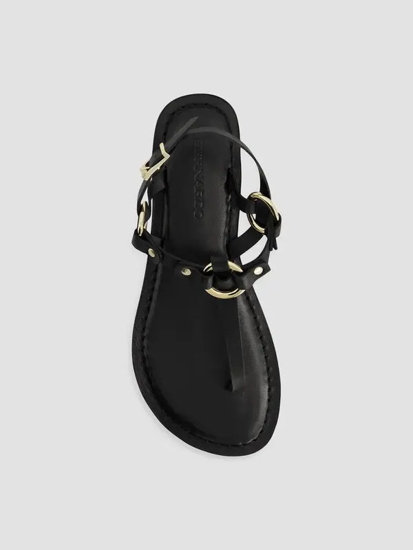 Bernardo Tuni T-strap Sandals