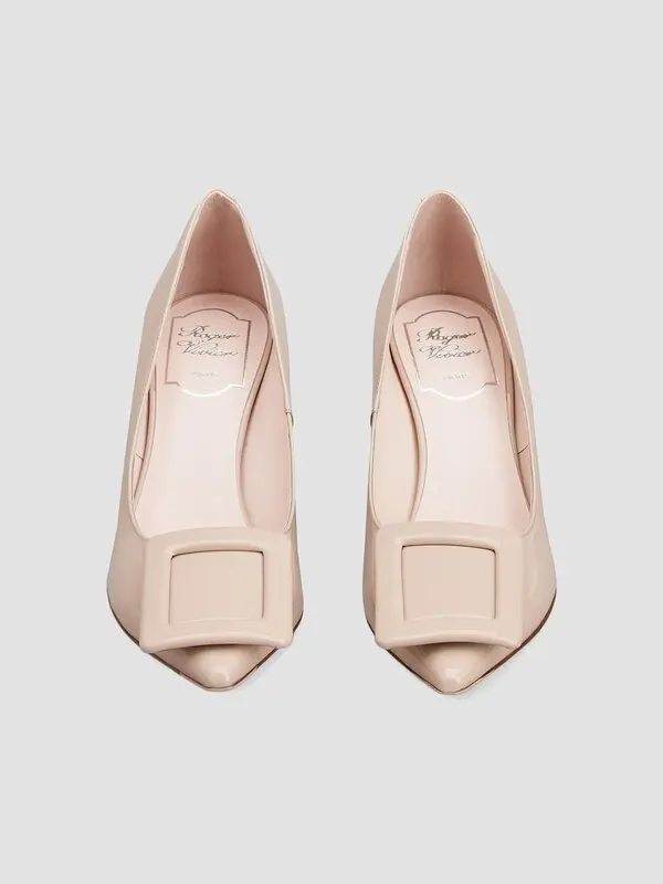 ROGER VIVIER Viv In The City Leather Pumps