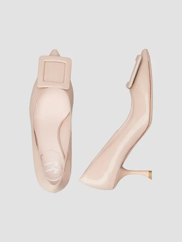 ROGER VIVIER Viv In The City Leather Pumps