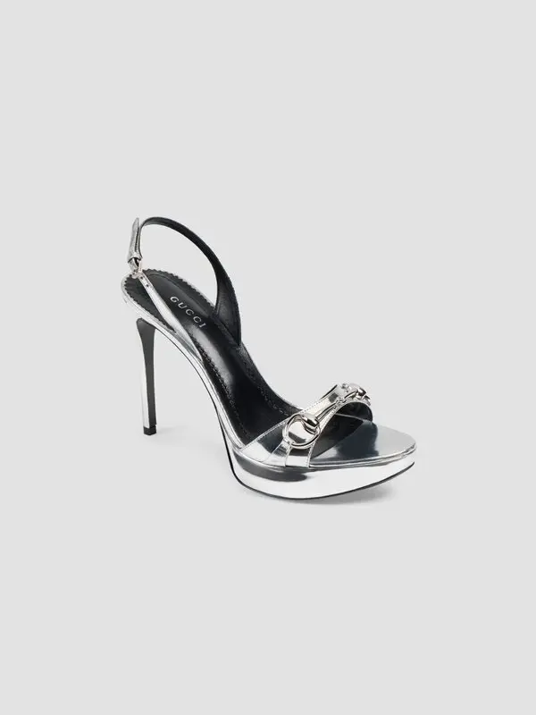 Gucci Donna 105mm Horsebit Platform Sandals