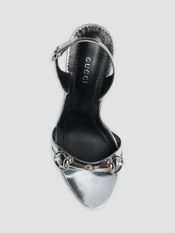 Gucci Donna 105mm Horsebit Platform Sandals