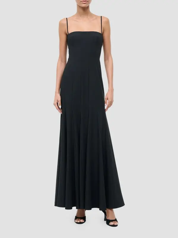 Staud Rila Panelled Maxi Dress