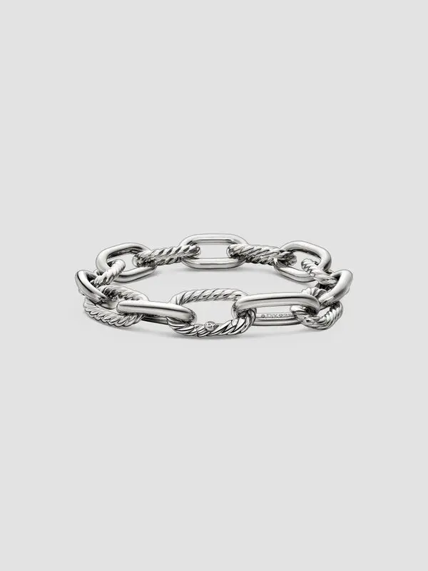 David Yurman Dy Madison Chain Bracelet In Sterling 11mm